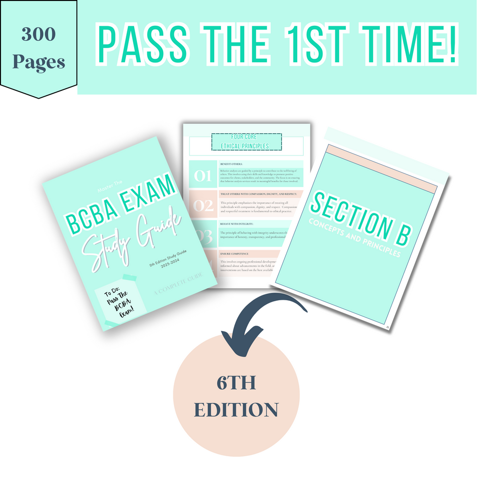 BCBA Study Guide 2024-2025 6th Edition Task List, BCBA Study Guide, A ...