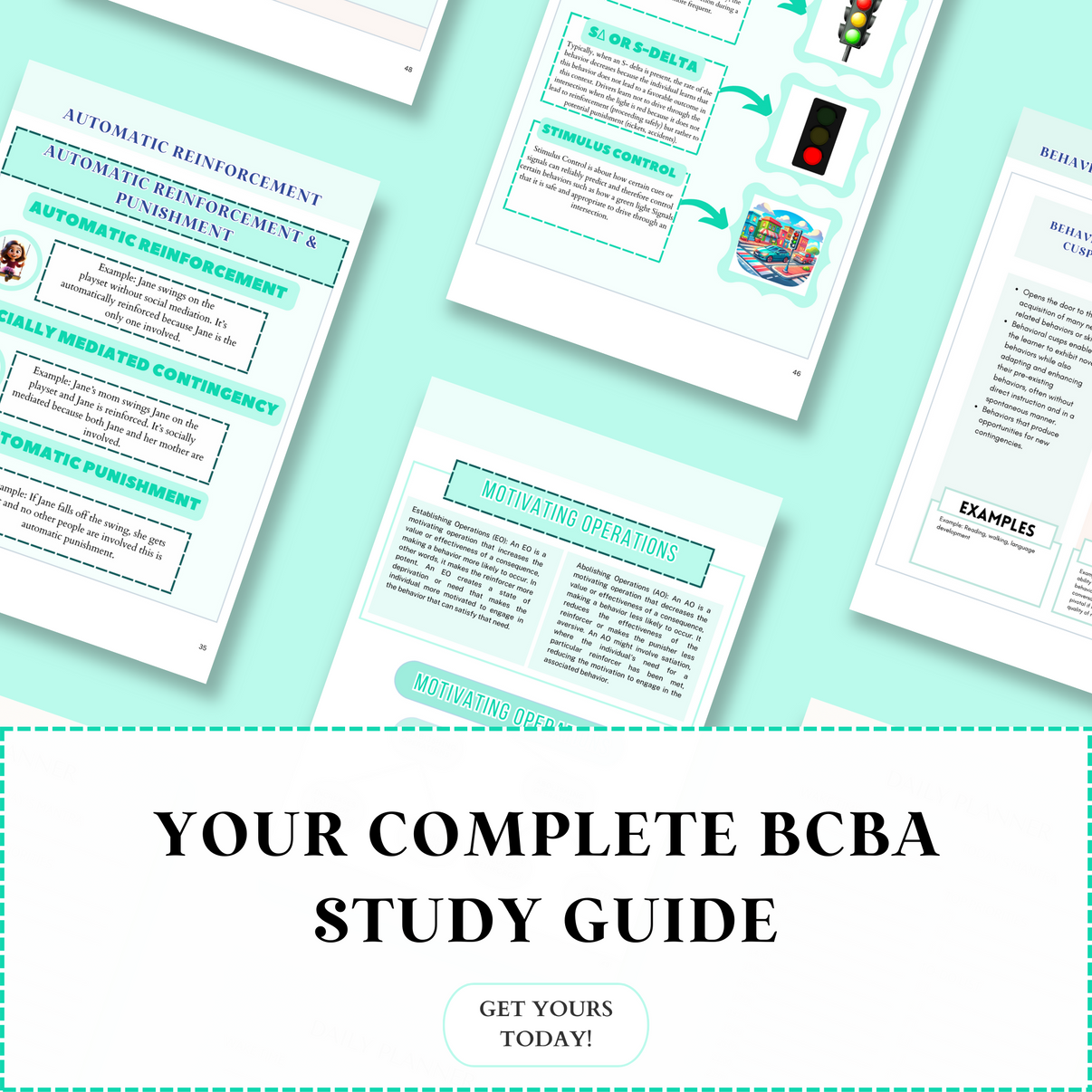 BCBA Study Guide 2024-2025 6th Edition Task List, BCBA Study Guide, A ...