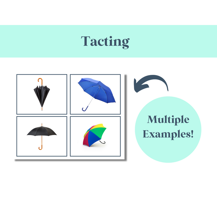 VB-Mapp Tacting Cards Bundle, ABA Therapy Materials, VB-Mapp Materials ...